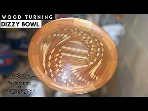Woodturning | Dizzy Bowl | Restoration DIY
