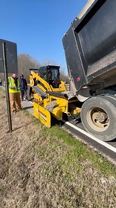 2.9M views · 10K reactions | Deciding which machine is right for you? Schedule a machine demo to try before you buy! Check out this Cat 299D3 Compact Track Loader road widener demo with Tipton County Public Works. Head to our link in bio to schedule a demo today! | Thompson Machinery | Facebook