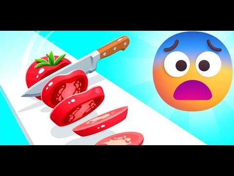 Perfect Slices Is Live Now 🍏🍊🌶🍍🔪 #012 #gameplay #short #live #perfectslices😳😳😳