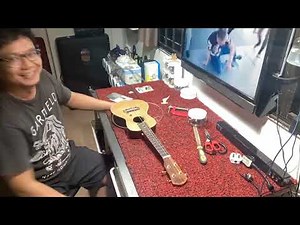 ukelele repair : Ukelele cracked top repair