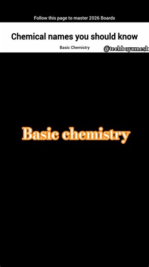 Basic chemistry