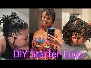 How To Start Locs At Home! DIY