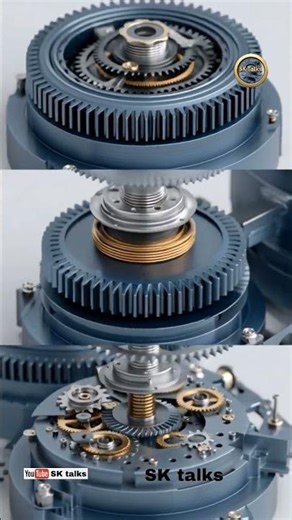 Gearless transmission . #solidworks #3d #design #autocad #engineering #mechanicalengineering