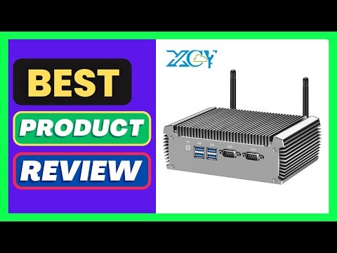 XCY Fanless Industrial Mini PC Intel Core i7-4500U 2x RS-232