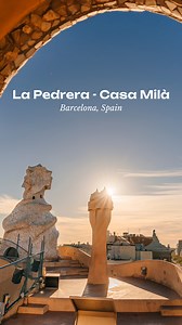Unlock the secrets of whimsical La Pedrera-Casa Milà's final masterstroke in residential design. Roam the flowing interiors and snap a rooftop pic with those quirky chimneys. Book today to visit a place where Gaudí’s genius flows through every curve and corner. 🌟🌀 | Tiqets