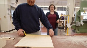 Teacher Bobbi Bean believes carpentry tools are math tools. “In a carpentry shop I’m able to teach kids the things the math teacher is starting - and tie that into their everyday life.” Watch the full story at mbteach.org | The Manitoba Teachers' Society