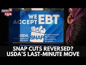 SNAP Recipients Will Now Get Up To 65% Of November Food Stamp Benefits, Trump Admin Says | N18G