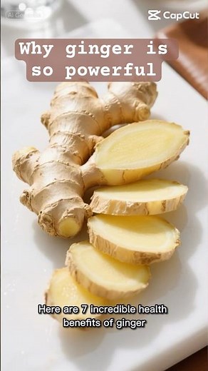 “Ginger Benefits You Didn’t Know! 🌿 Natural Remedy for Digestion, Immunity & Inflammation”