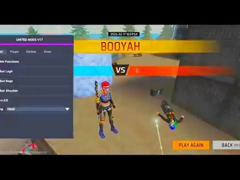 FREE FIRE HACK || FF HACK MOD MENU DOWNLOAD || FF NEW MOD MENU TODAY || UNITED MODS V17 FREE FIRE 🔥