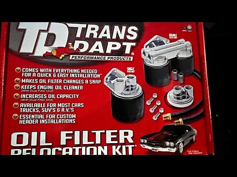 HOW TO INSTALL OIL FILTER RELOCATION KIT