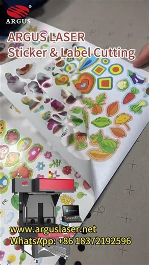 ARGUS LASER | High-Precision Laser Cutting Machine for Sticker & Label Production