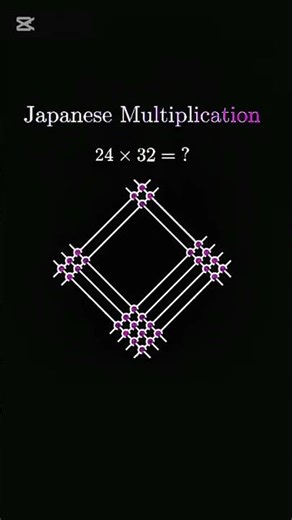 What Is Japanese Multiplication and How to Solve Big Numbers Easily #maths #mathteacher #education