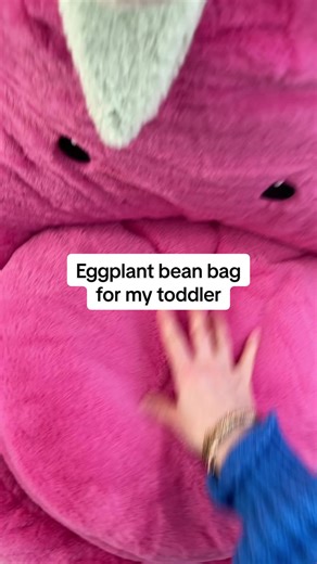 This kids bean bag chair from Sweet Furniture brings cozy seating and playful style to any room. Made with soft, padded cushioning, it gives your child a comfy spot for reading, snuggling, playing games, watching TV, or just relaxing. The removable, machine-washable cover makes cleanup easy when spills happen, and the lightweight design means you can move it from the bedroom to the playroom with ease. With its fun eggplant-inspired shape and kid-friendly look, it’s a piece your little one will w