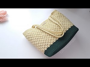 DIY Crochet Bag | Toh Handmade
