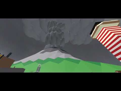 Volcano eruption Roblox 2/2 (credits to fami_shed for making this game