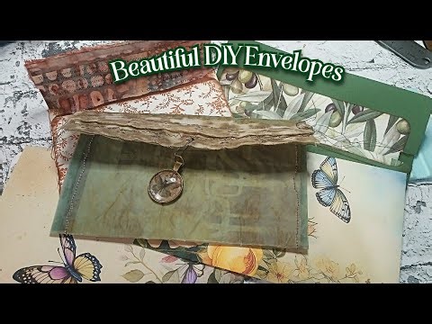 BEAUTIFUL DIY ENVELOPES - BEGINNER FRIENDLY TUTORIAL