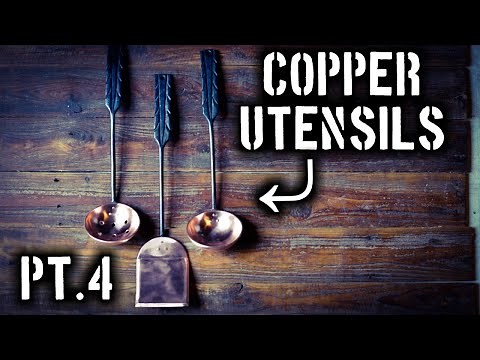 Forging Kitchen Utensils PART 4 // Blacksmith Projects for the Kitchen!