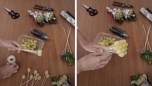 TikTok: Aprende a preparar un ingenioso ramo con 12 uvas para recibir el Año Nuevo [VIDEO]