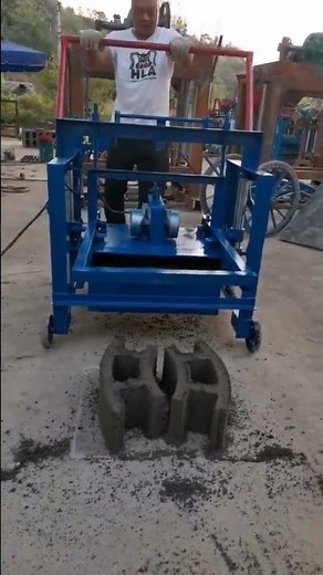 machine a fabriquer des blocs parpaings agglos block hourdis de beton ciment manuel