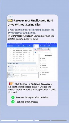 Fix Your Unallocated Drive Without Losing Files #unallocated #disk #repairing #recovery #windows