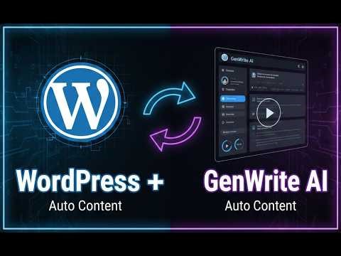 Integrate WordPress with GenWrite in Minutes