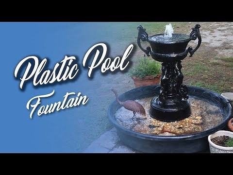 Plastic Pool Fountain
