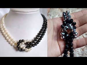 Easy Handmade Beaded Necklace Tutorial | DIY Jewelry for Beginners