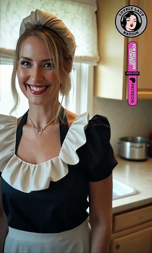 natural older women over 50 attractively dressed classy beauty - French Maid edition vol.4