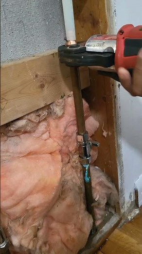 shower mixing valve replacing #plumbingservices #plumbingtime