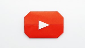 Origami YouTube Play Button - Jo Nakashima