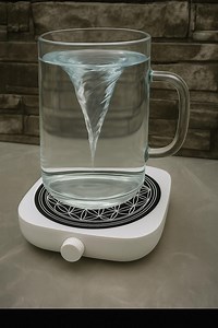 Hexagonaler Wasserwirbel HEXAGON 1.0 0.5 Liter Glas - Etsy