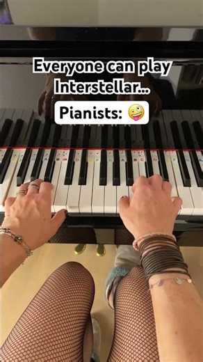 EVERYONE Can Play Interstellar 😎 #pianotutorial #easypiano