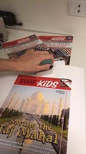 For #MediaLitWk⁠ ⁠and our sneak peeks into how a magazine is made, we've "borrowed" one of TFK's most coveted items: the FINAL stamp. Next week's magazine is done and headed to the printers! #TFKMediaLit #ThumbsUpThursday | TIME for Kids