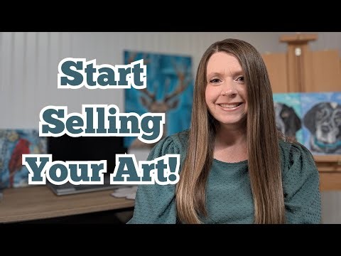 Eight Steps To Help You Begin Selling Your Artwork #art #artisticchannel