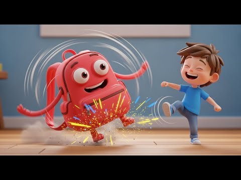 My Backpack Learned to Dance 🎒💃 | Fun Kids Song and Rhyme