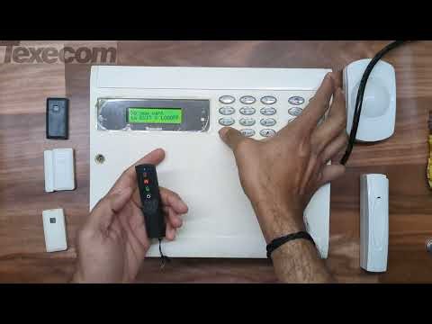 Wireless Keyfob With Texecom Panel