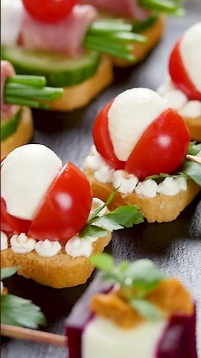 Easy, quick and very delicious party snacks recipe! Cheese #fingerfood #recipeoftheday #partysnack