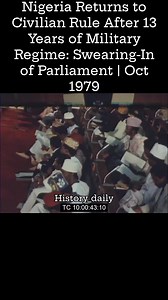 26K views · 666 reactions | On Tuesday, October 9, 1979, Nigeria...