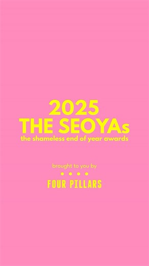 Shameless on Instagram: "Lights, camera, action baby!!! We’ve got our @fourpillarsgin G&T’s poured and so should you, our 2025 SEOYAs coming to your screens and devices VERY soon. #ad #fourpillarsgin"