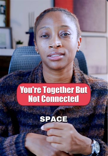 You’re together but not connected…👇🏾 You’re always in the same space—but somehow, the arguments feel bigger. 💭 That’s because being around each other isn’t the same as being with each other. Over time, couples can slip into pseudo-intimacy—the illusion of closeness without genuine engagement. You share a home, a couch, maybe even a bed… but not attention, curiosity, or presence. Here’s how to rebuild real connection: 1️⃣ Create quality rituals. Cook together, take a walk, or share one highlig