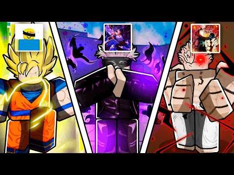 Using PS+ CHARACTERS in Every Roblox Battlegrounds Game...