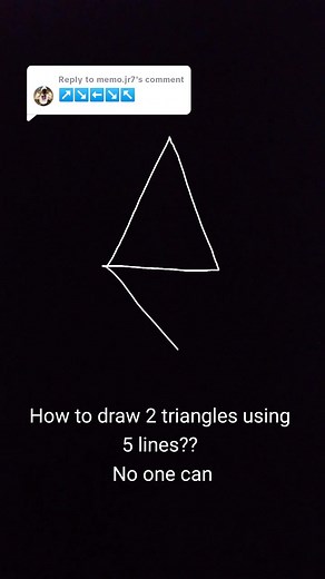 Unlocking the Art of Drawing: Creating Two Triangles with Just 5 Lines