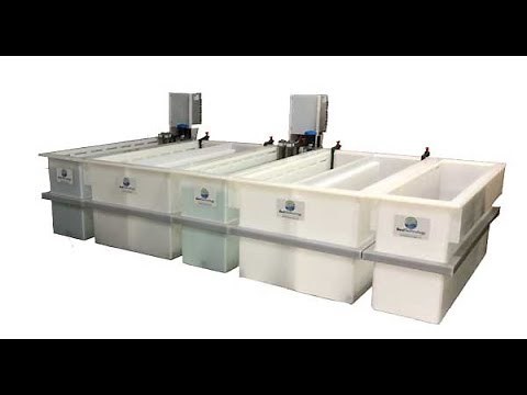 Alodine chem film chromate conversion equipment tank line