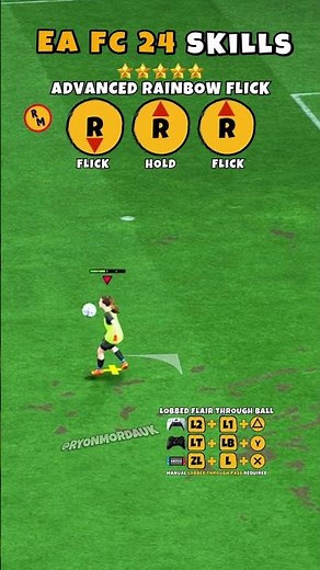 Advanced Rainbow Flick Flair Shot - EA FC 24