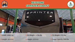 Welcome to our detailed tour of the Keystone Sprinter 3590LFT! This...