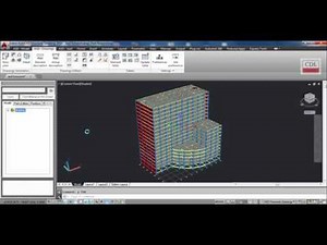 AutoCAD Structural Detailing-ASD Formwork for Reinforced Concrete Building 03/03