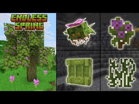 Spring to Life Plus - The Lush Cave Update | Azalea Wood, Blossom Entity & More!