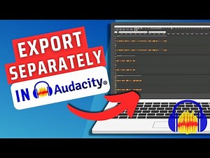 How To Export Multiple Tracks (Clips) Separately In Audacity
