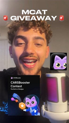 🚨MCAT Resource Giveaway – Multiple Winners! 🚨 Want a higher MCAT CARS score? I’ve teamed up with @mcat.carsbooster , a brand new resource that helps you prep for the CARS section through games 🎮, to give away multiple 90-day Premium memberships ($99 value)! The more entries we get, the more winners we unlock! 🙌 🏆 Here’s how it works: 30 comments = 10 winners 50 comments = 20 winners 100 comments = 50 winners After 100 comments, 10 winners are added for every 50 additional comments! How to e