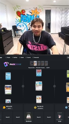 Getting beat by a bot on PackDraw's battle mode | PackDraw